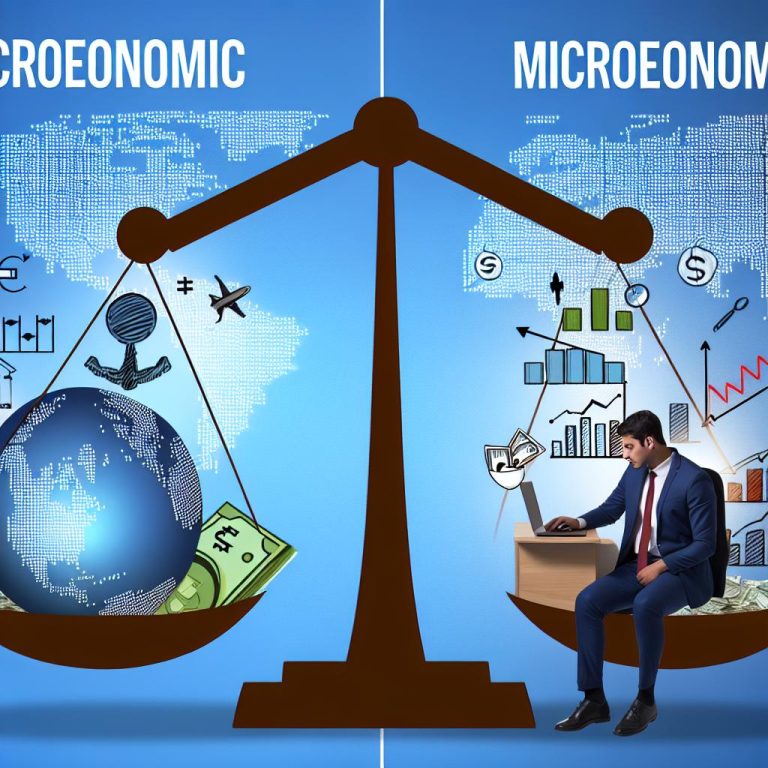 The Difference Between Macroeconomics and Microeconomics